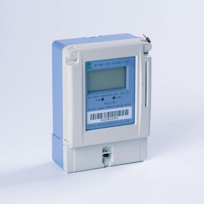 Blaues einphasiges bezahlte intelligente Meter-Arten der Energie-Meter ...